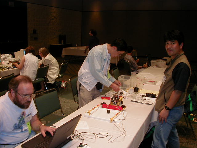 NCAI (AAAI) 1999 Robot-Building Lab